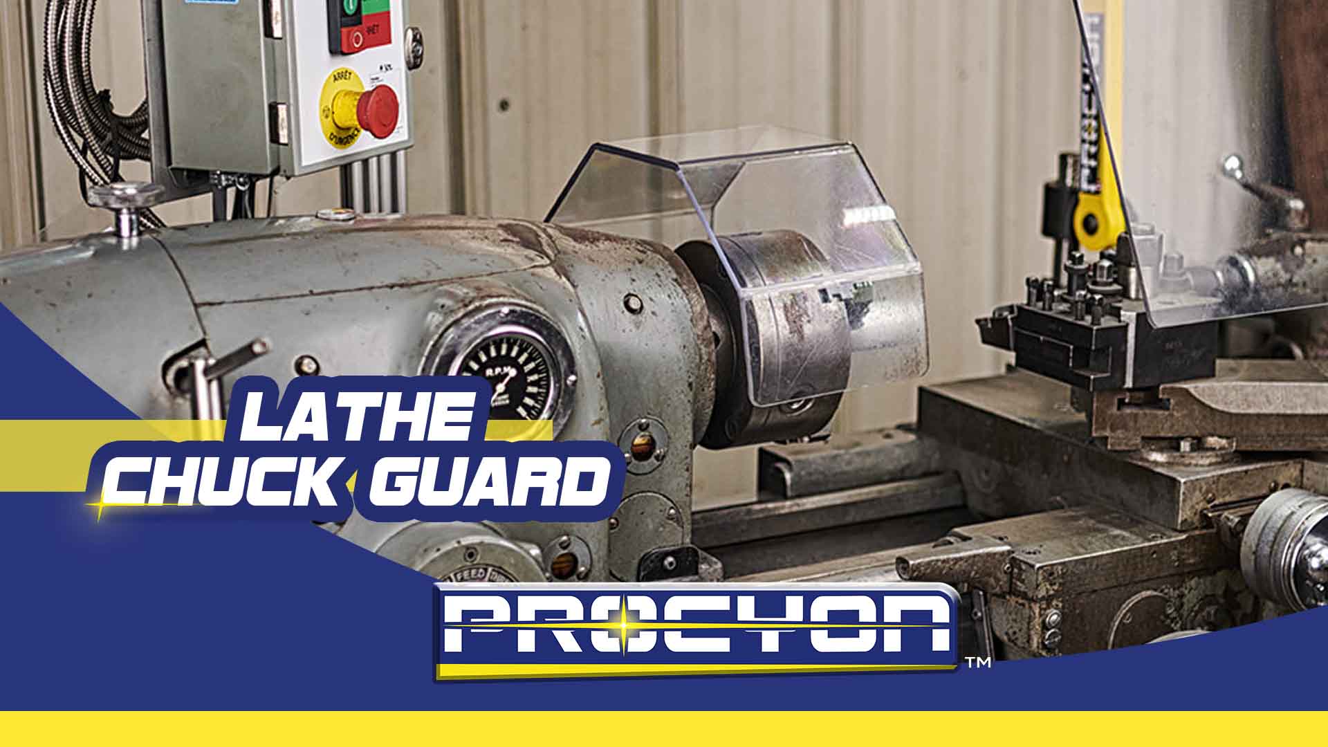 lathe-chuck-guard | Procyon | Safe Machine Guarding